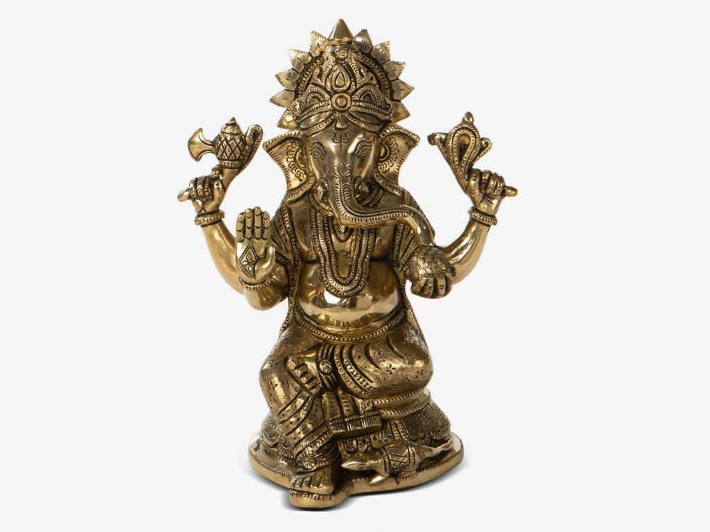 Handcrafted Brass Ganesha Murthy | Tesor