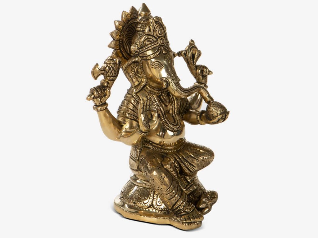 Handcrafted Brass Ganesha Murthy | Tesor