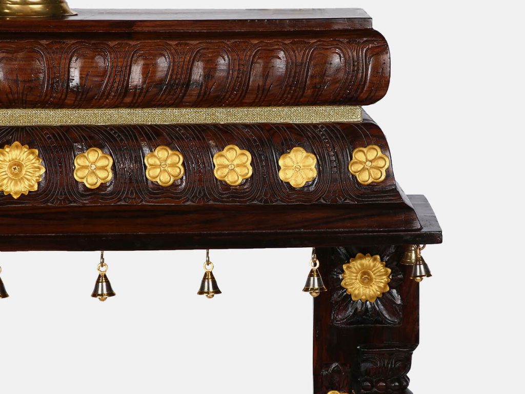 Roswood Frame Mandir | Tesor