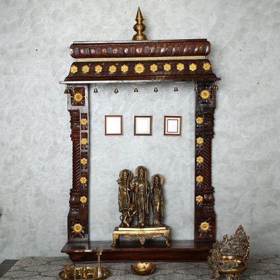 Shop The Best Traditional Wooden Pooja Mandir Designs For Home