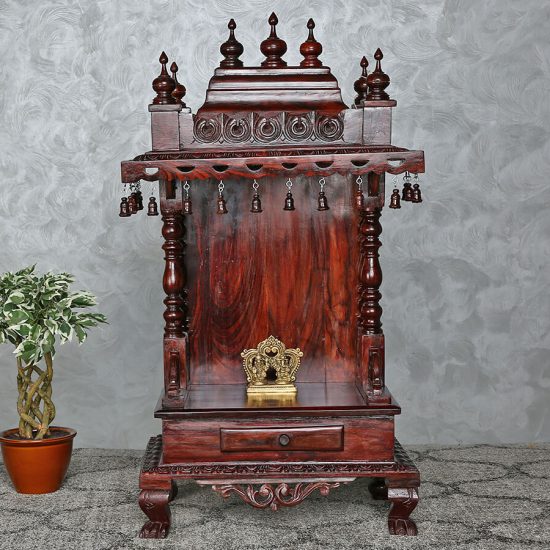 Shop The Best Traditional Wooden Pooja Mandir Designs For Home