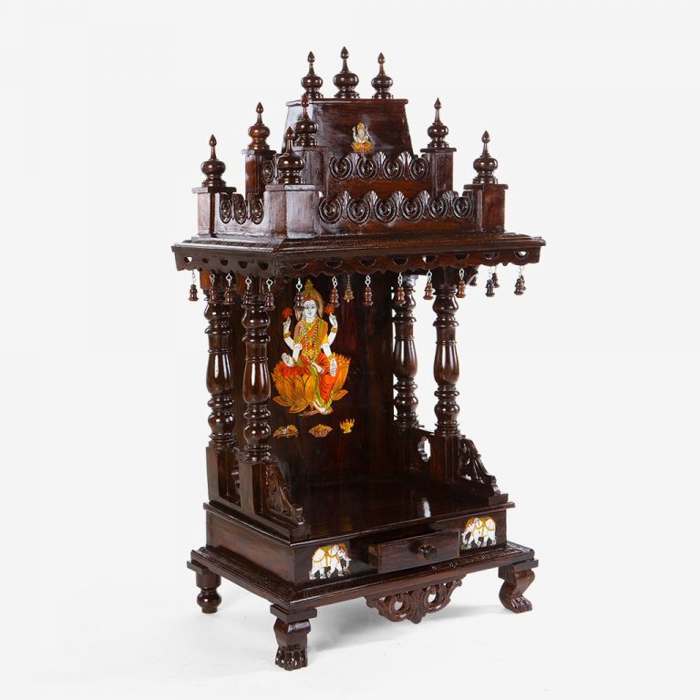 Shop The Best Traditional Wooden Pooja Mandir Designs For Home
